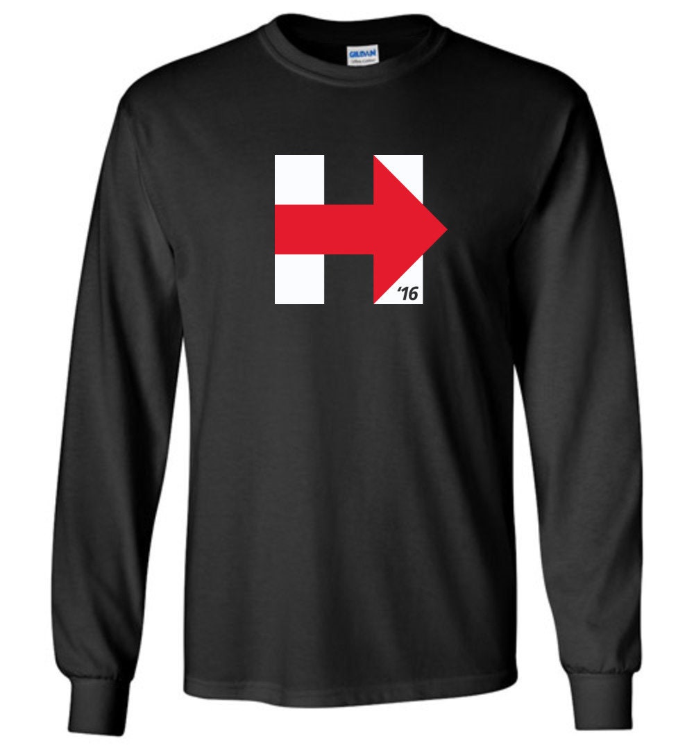Hillary Clinton '16 Campaign Logo T-shirt Tee - Men Women Ladies, Short ...