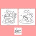 Cute Coloring Pages, Digital Coloring Book, Printable Coloring Pages - Etsy
