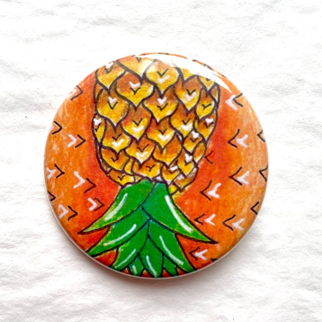 Pinback Buttons Rainbow Original Colorful Art - Etsy