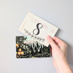 Custom Authentic Vintage & Antique Postcard Table Numbers - Choose Your ...