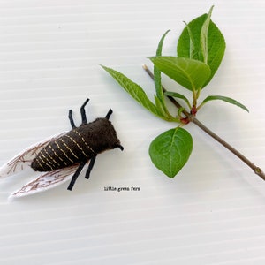 Cicada Toy, Felt Insect, Stuffed Insect, Mini Cicada Stuffie, Felt Bug ...