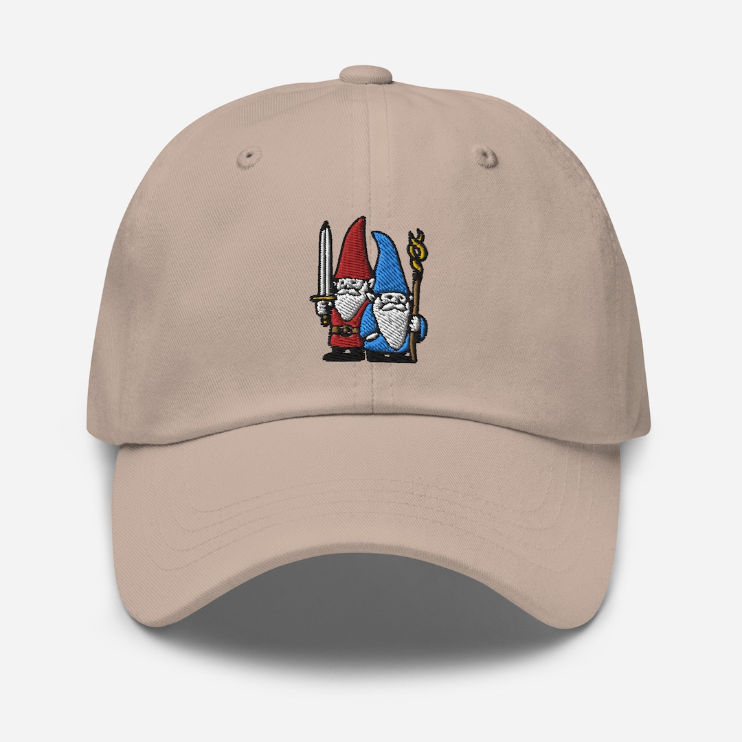 Gnomes Hat. Gnome Dad Hat. Fantasy Wizard Warrior Baseball Cap ...