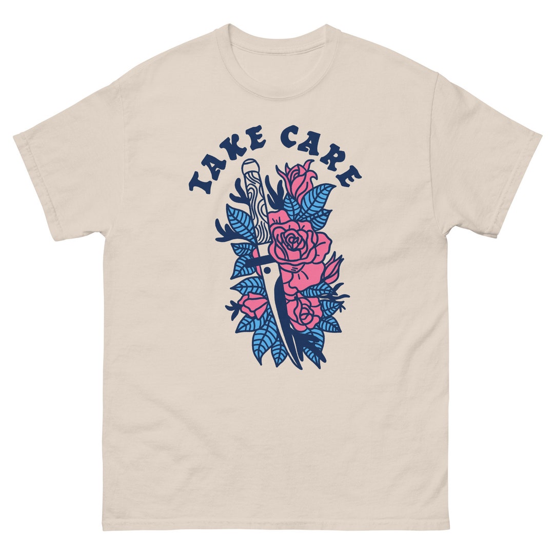 Take Care T-shirt. Mental Health Support Shirt. Self Care Tshirt. - Etsy