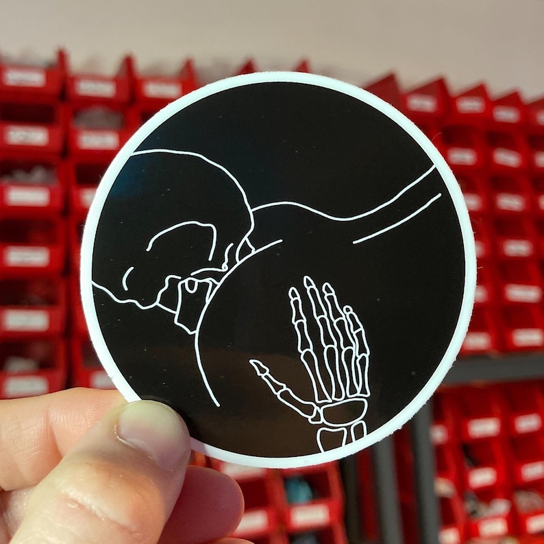 Booty Worship Skull Sticker. Kinky Butts Booty Skeleton Sticker. Xxx Vinyl Decal. - Etsy