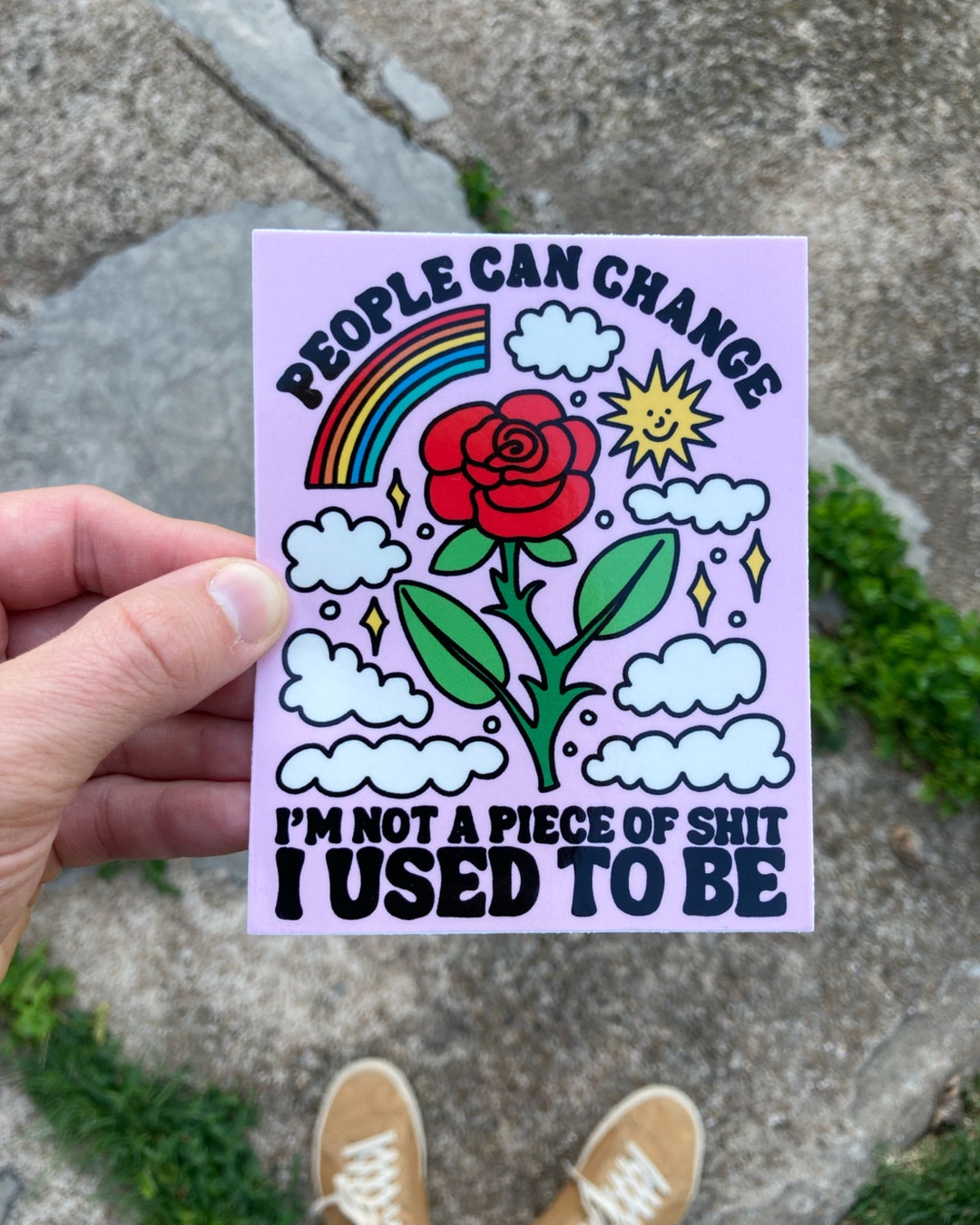 People Can Change Bumper Sticker. I Think You Should Leave Sticker. Tim ...