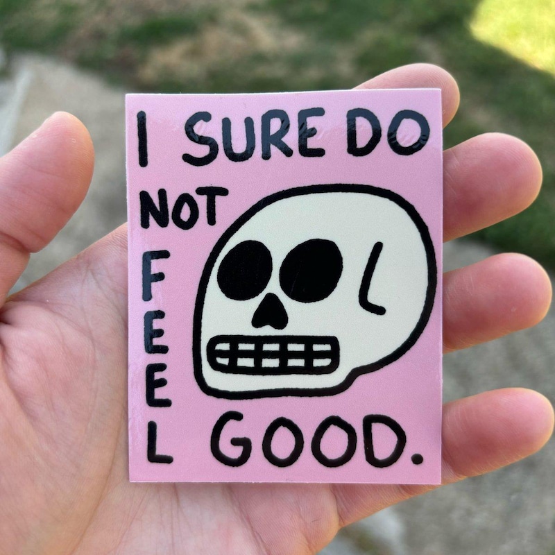 Feel Good Stickers - Etsy
