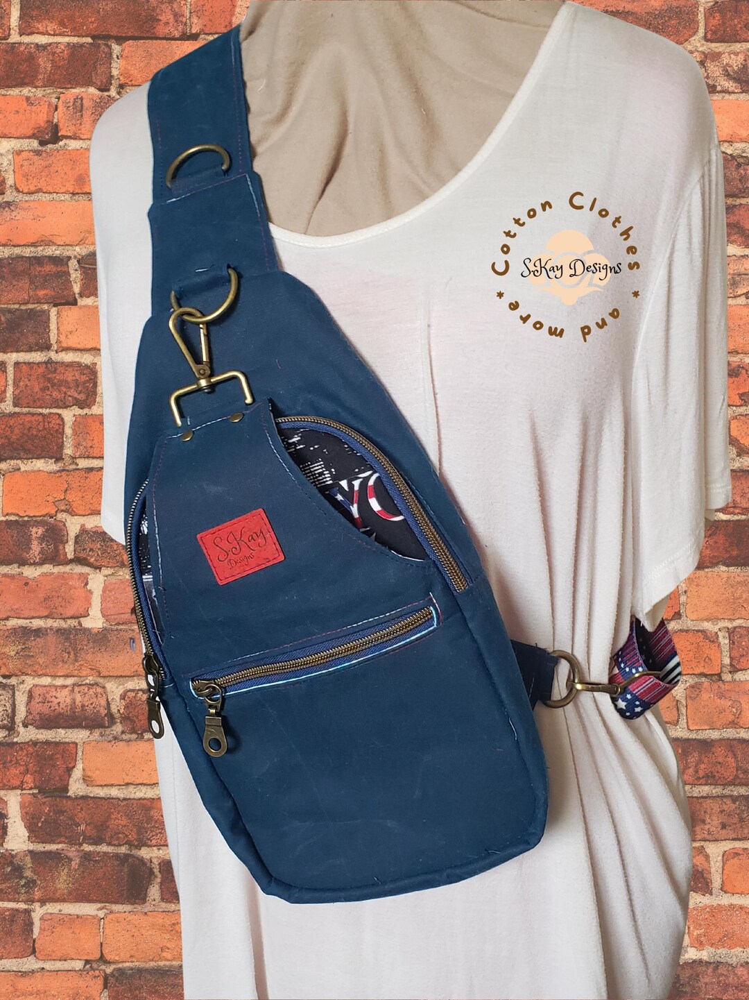 Ready to Ship - Retro Style Sling, Crossbody Bag - Etsy