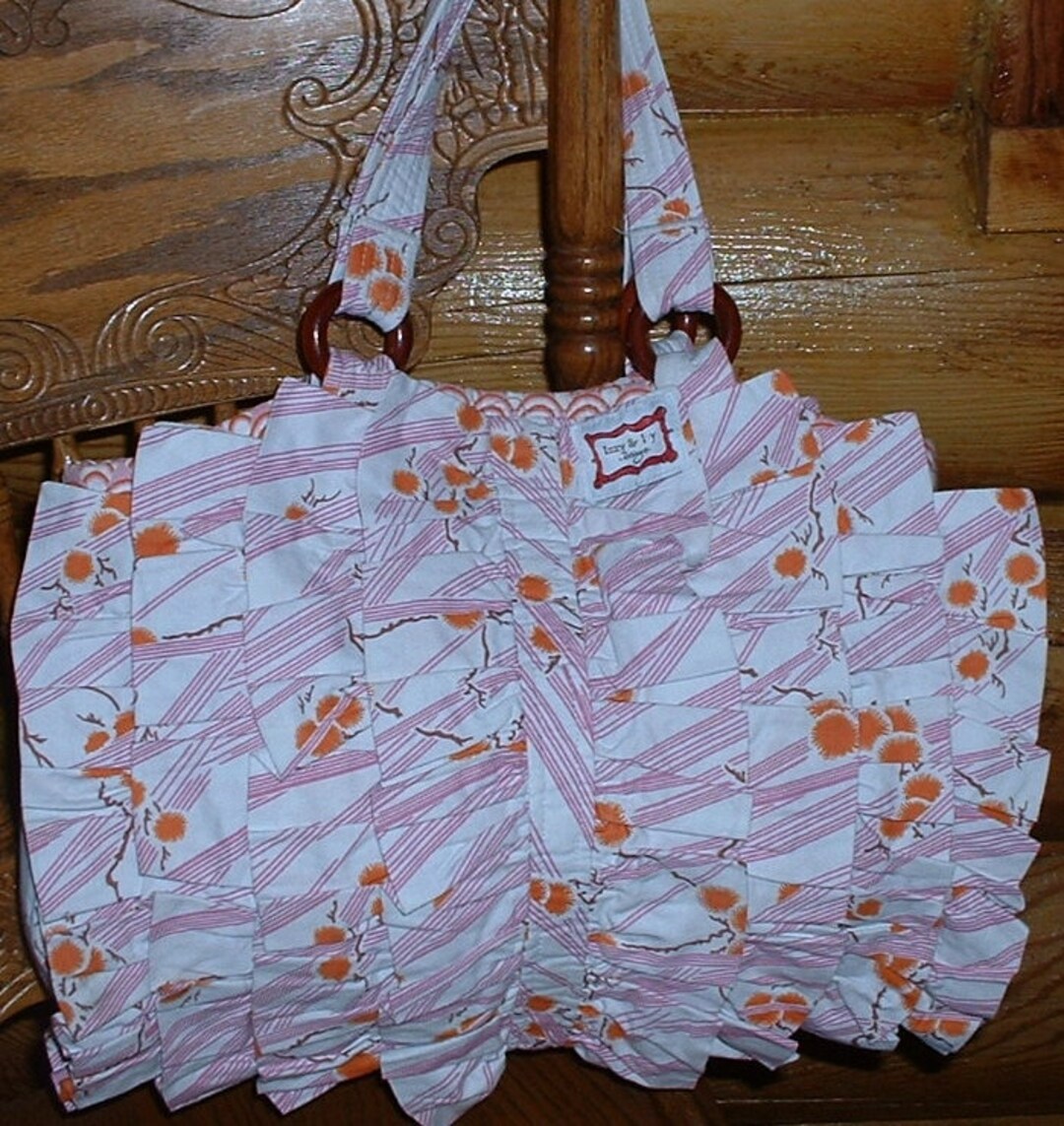 Izzy and Ivys Petunia Ruffles SEWN BAG - Etsy