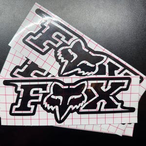 2PK FX 8x2.75in Waterproof Vinyl Decal Car Truck Window Sticker Bumper ...