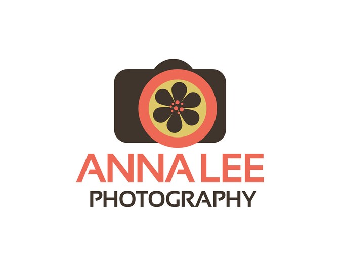 Photography Logo Design Camera Sunflower Daisy Flower - Etsy