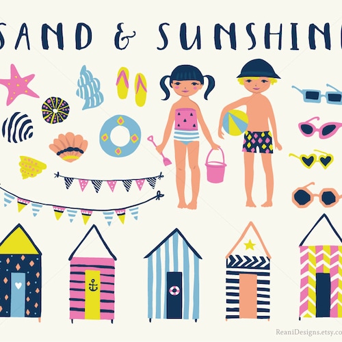 Good Life 1 Digital Clipart Clip Art Illustrations Instant | Etsy