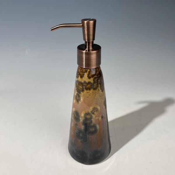 Tortoise Shell Soap Dispenser - Etsy