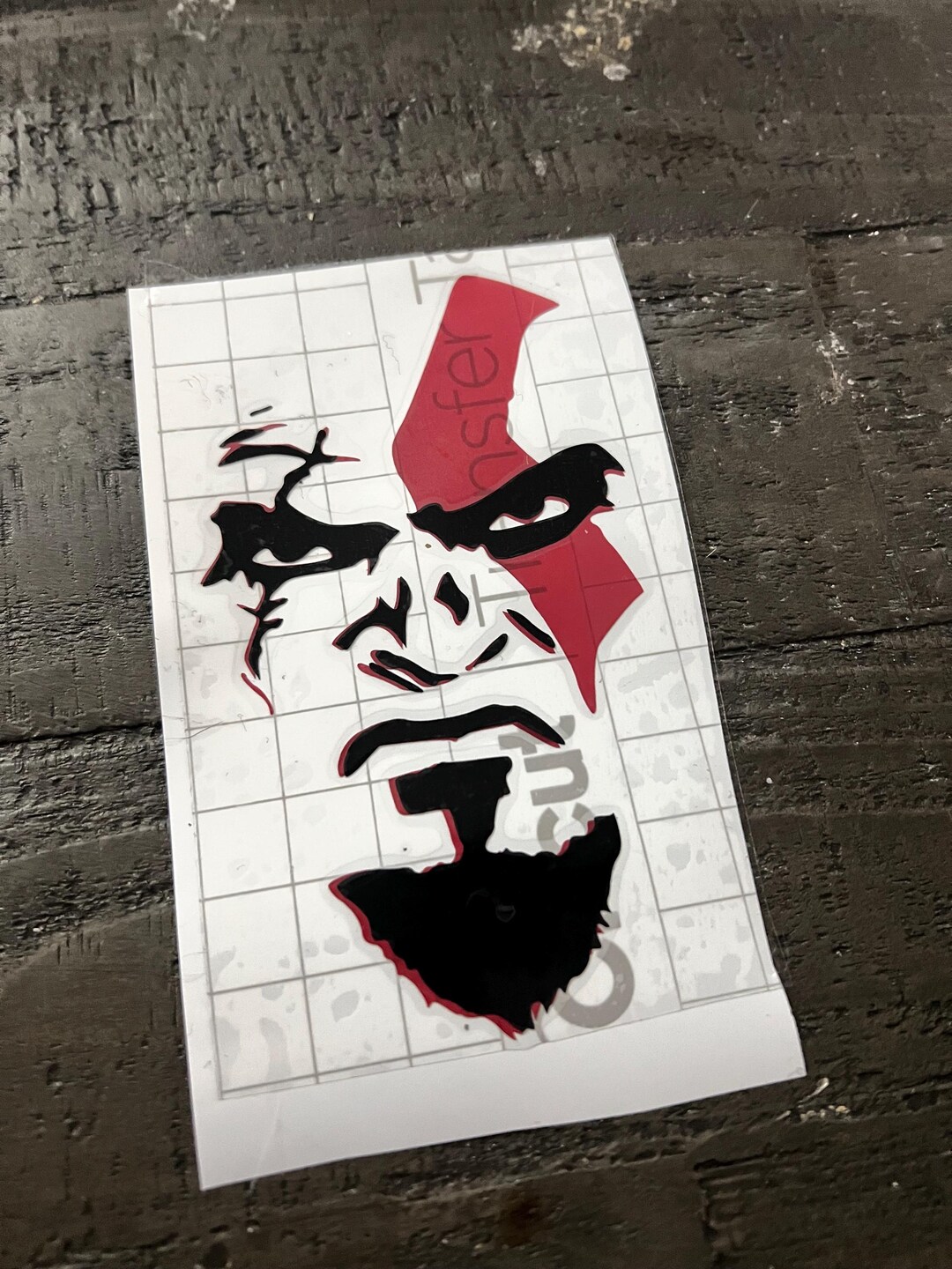 God of War Decal | Video Game | Sticker for Car Laptop | Kratos | God ...