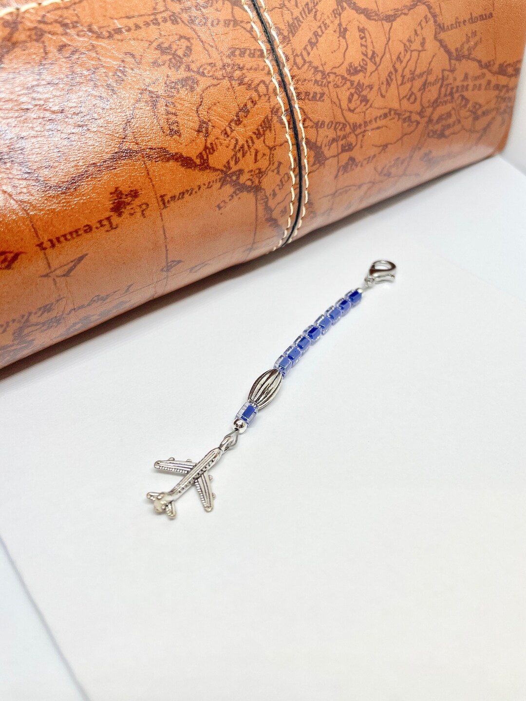 Blue Airplane Zipper Pull (pilot Jewelry, Flight Attendant Accessories ...