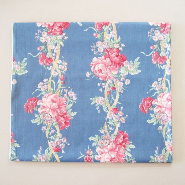 Pink Roses Fabric - Etsy