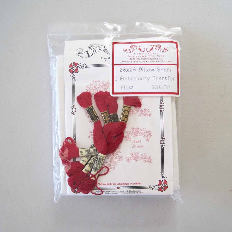 Redwork Embroidery - Etsy