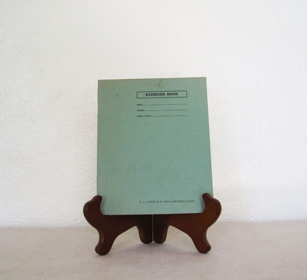 1950s E J Arnold School Writing Jotter Workbook Notebook Exercise Book ...