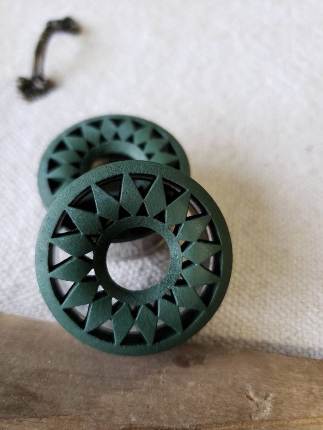 32mm Green Wooden Plugs, 32mm Flare Tunnels, Ready to Ship - Etsy