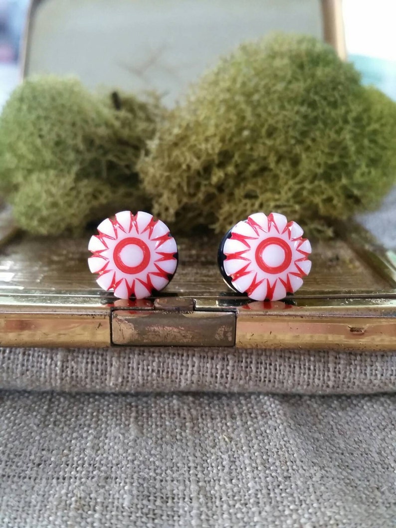 Bridal Plugs Girly Plugs Unique Plugs Vintage Cabochon - Etsy