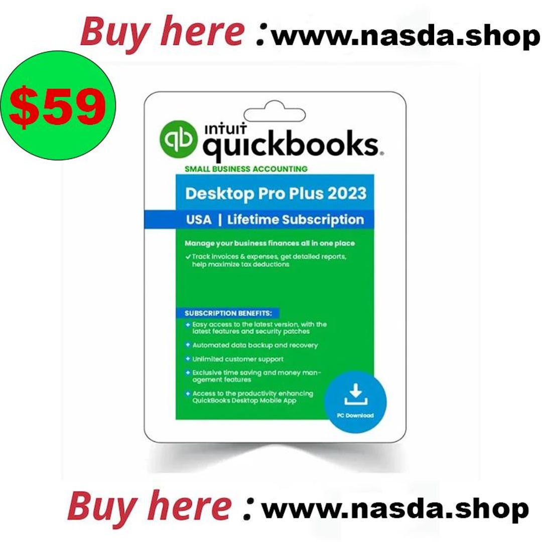 Quickbooks Desktop Pro 2023 for Windows No-subscription - Etsy