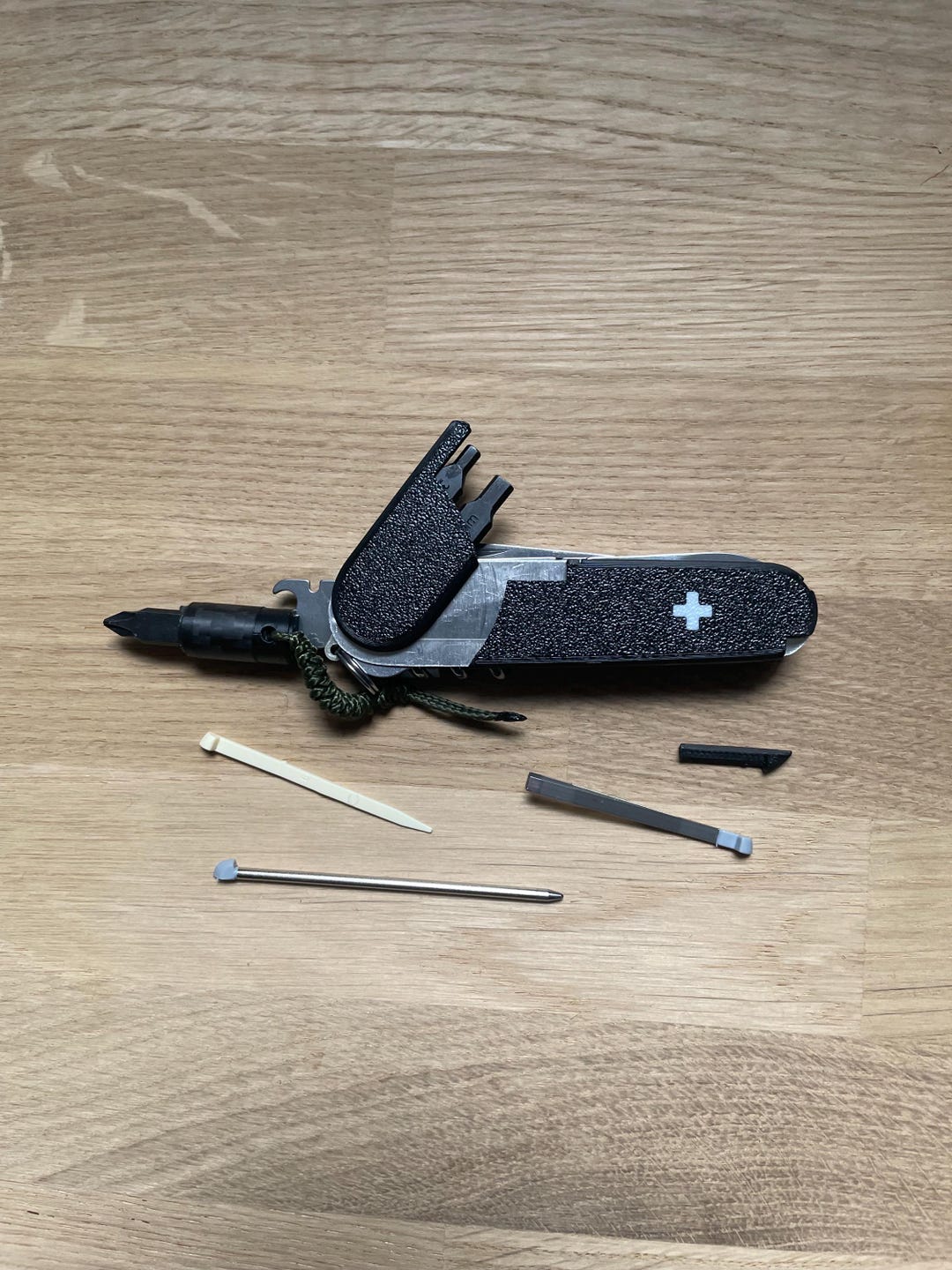 91mm SAK Scales With Leatherman Bit Storage and Driver - Etsy