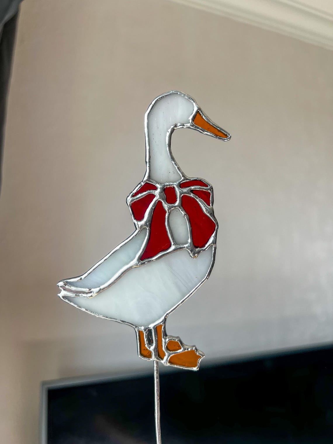 Goose Stained Glass Pattern | PDF SVG Pattern | Cottagecore | Cozy ...