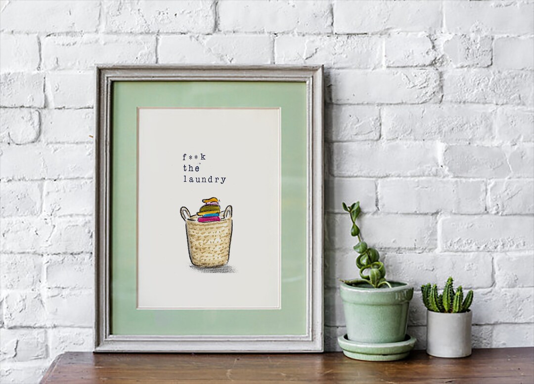 Laundry Print Utility Room Print Laundry Room Decor - Etsy