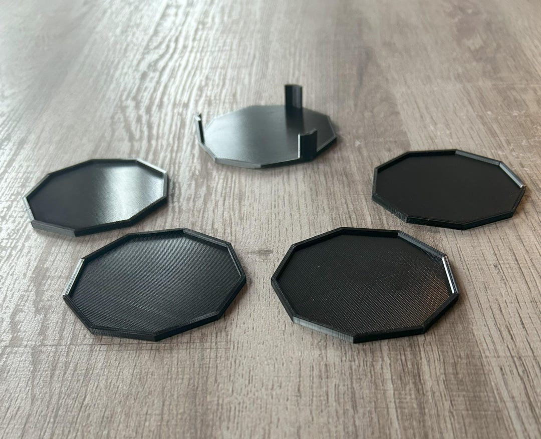 Can Coasters With Stand. - Etsy