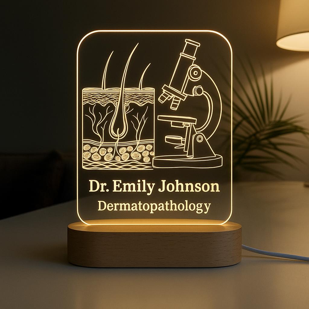 Otolaryngologist Custom Night Light Personalized LED Gift for ENT ...
