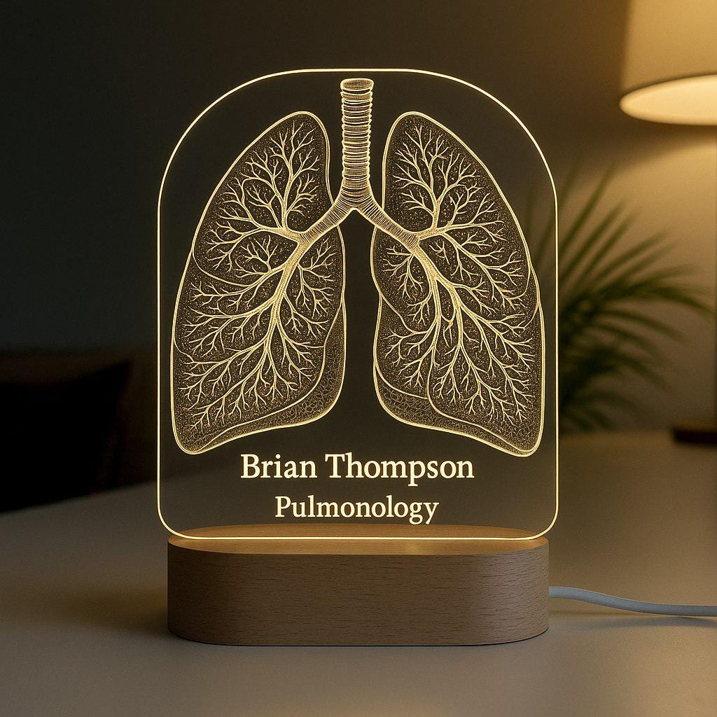 Orthopedic Surgeon Custom Night Light Personalized Gift With Laser ...