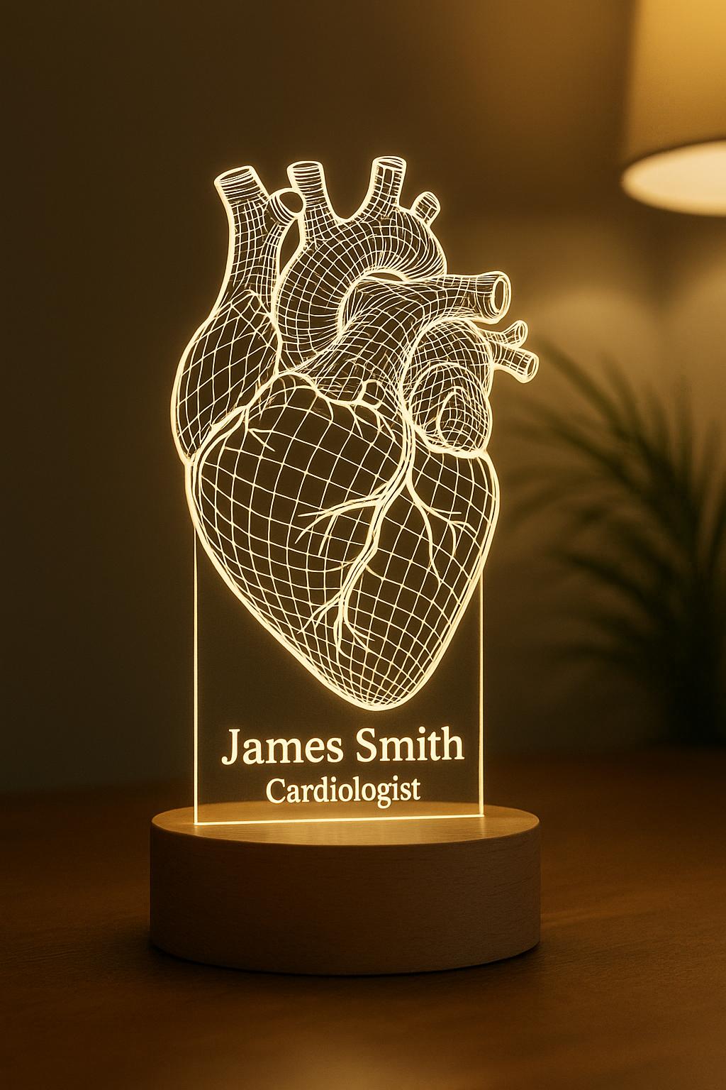 Dermatologist Custom Night Light Skin Doctor Personalized LED Gift With ...