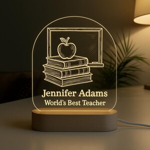 Mechanical Engineer Gift Custom Night Light Gift Colleague Corporate ...