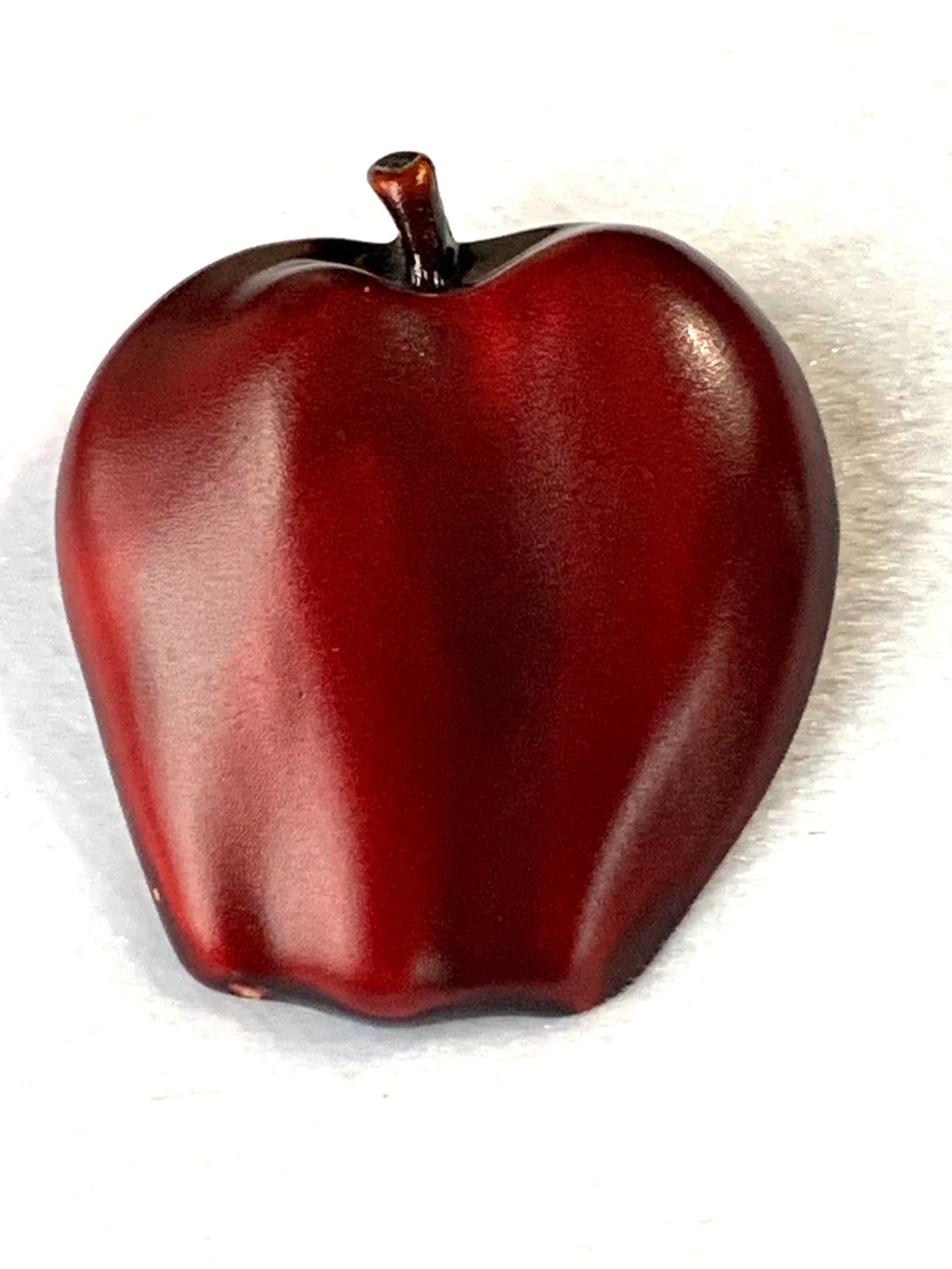Torino Vintage Red Delicious Apple Brooch - Etsy