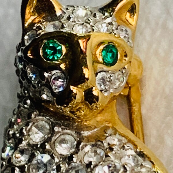 Swarovski Cat - Etsy
