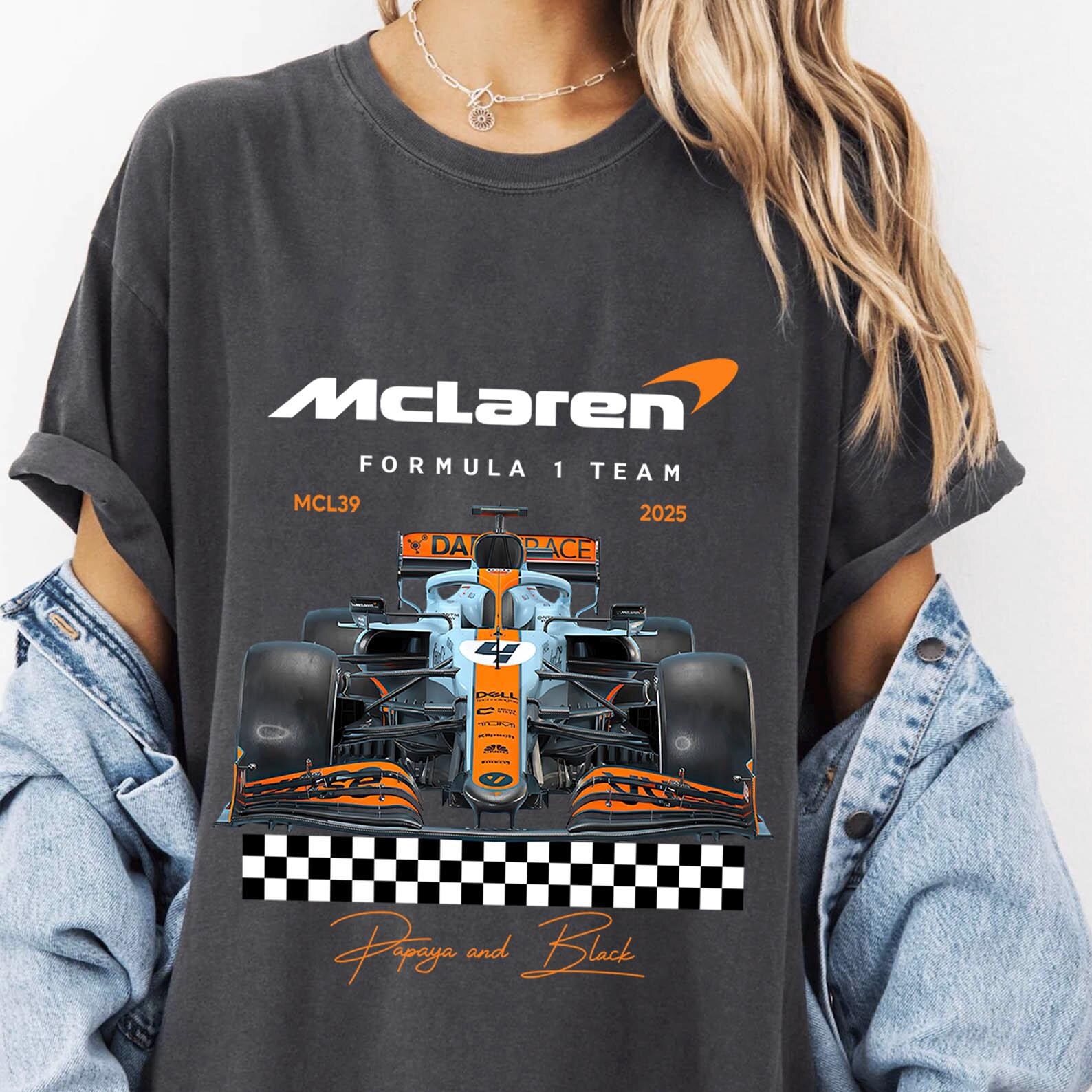 Mclaren MCL39 PNG 2025, Formula 1 Team Car Digital Art, Papaya Black ...