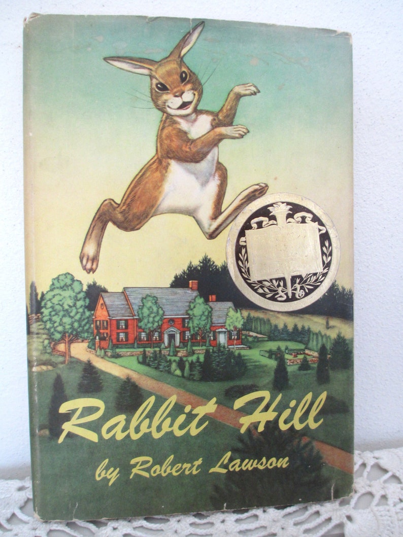 Book Rabbit Hill Robert Lawson 1946 Edition Newbery Medal | Etsy