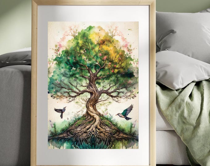 Poster Print, Tree of Life, Lehi's Vision, Jesus Christ, LDS Art ...