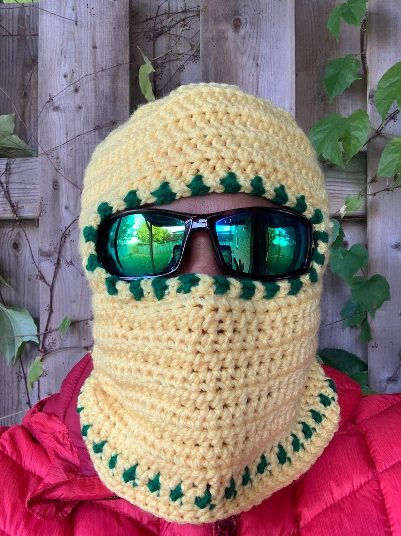 Crochet PATTERN, Balaclava, Crochet Ski Mask, Pattern Tutorial - Etsy
