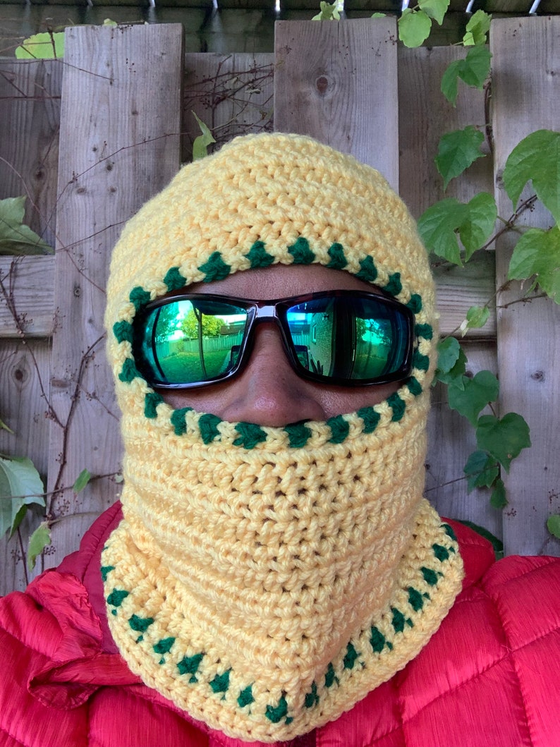 Crochet PATTERN, Balaclava, Crochet Ski Mask, Pattern Tutorial - Etsy