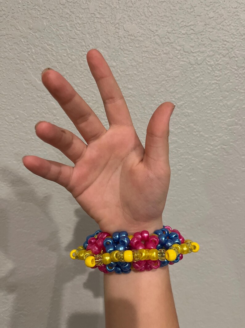 Kandi Cuffs kandi pony Beads scene cuff bracelet - Etsy