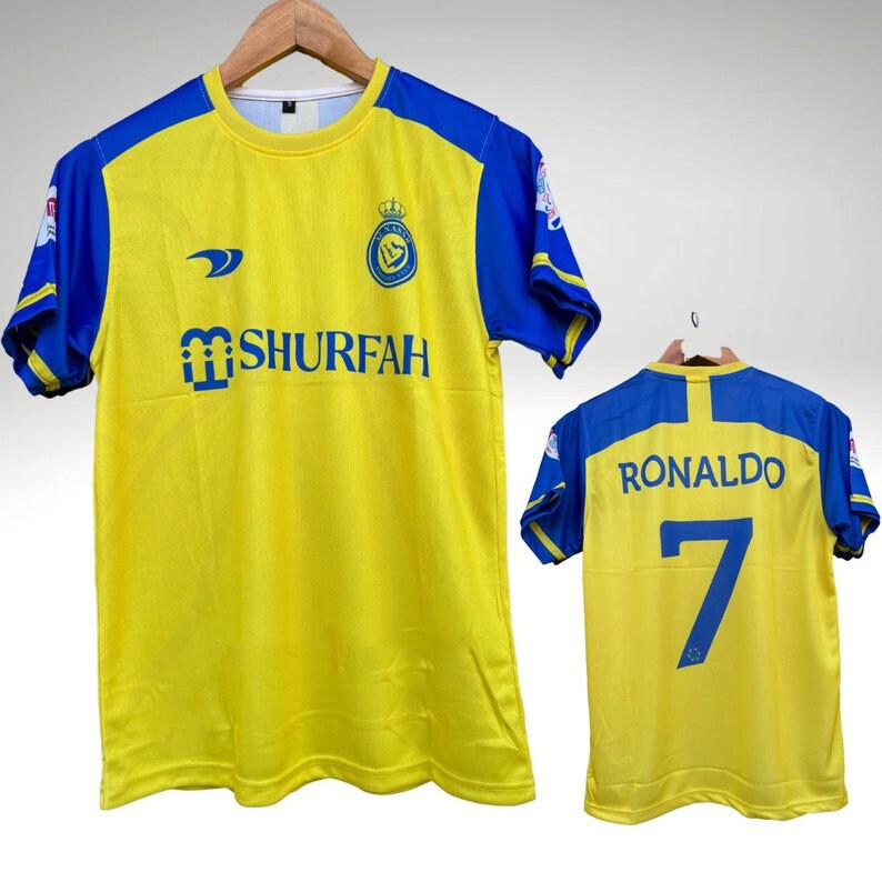 Ronaido 7 Home Jersey Al Nassr 2022 2023 Cristiano Ronaido Etsy