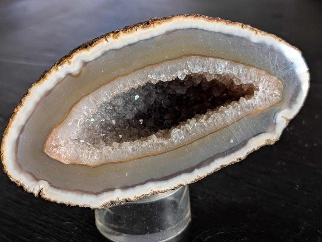 Geode/crystal Quartz Polished Specimen - Etsy