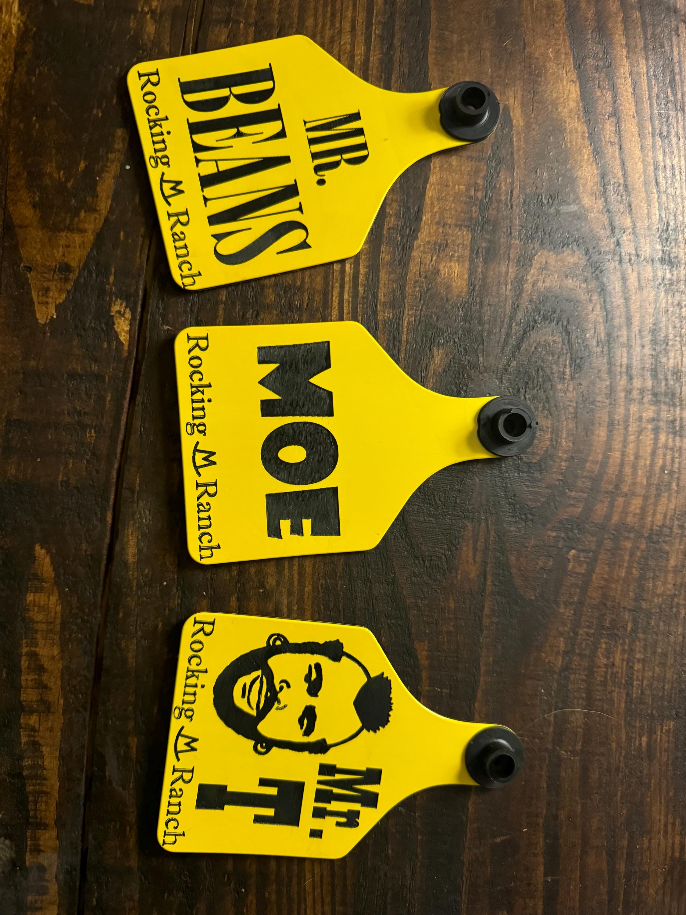 Custom Laser Engraved Ritchey Ear Tags - Etsy