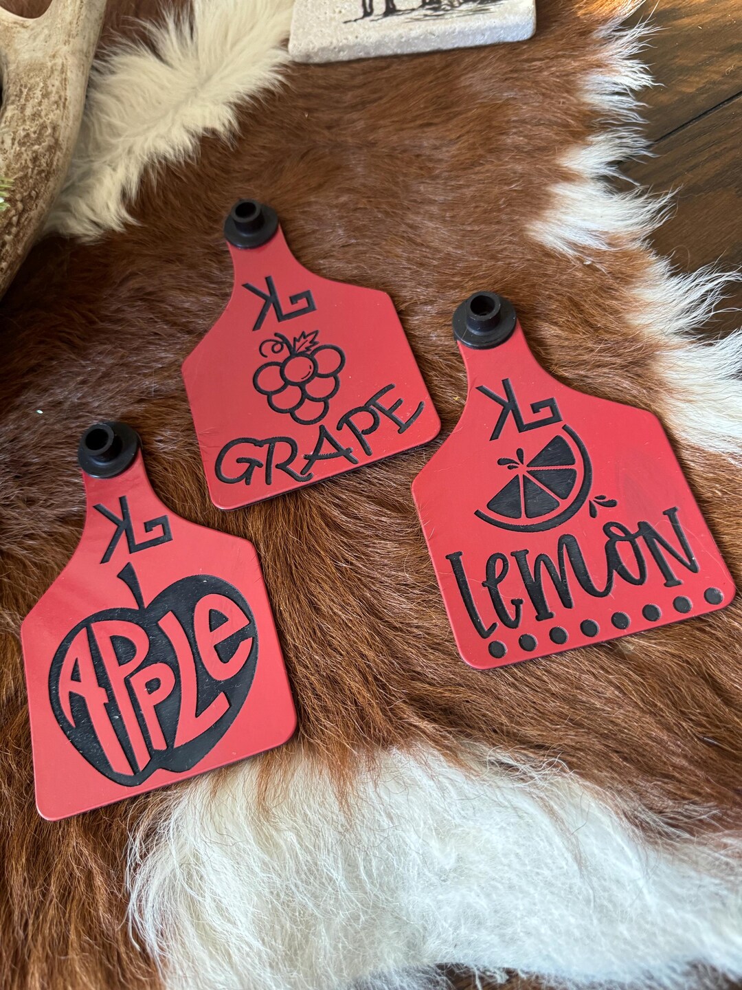 Custom Laser Engraved Ritchey Ear Tags - Etsy