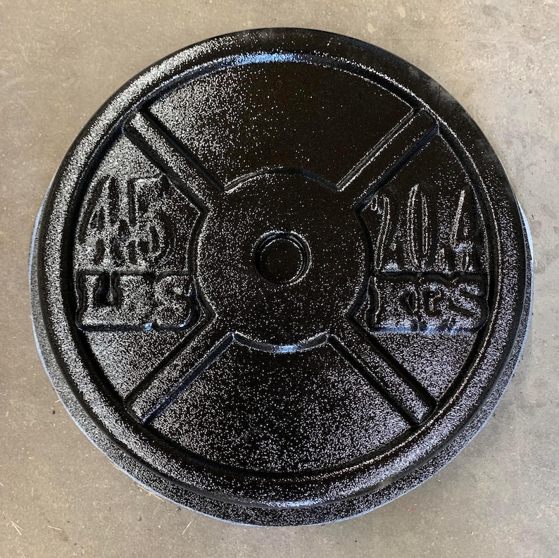 45 LB WEIGHTLIFTING Mold, Concrete Mold, Molds, Concrete, Cement ...