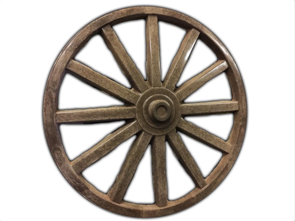 WAGON WHEEL Mold, Concrete Mold, Molds, Concrete, Plaster, Cement ...