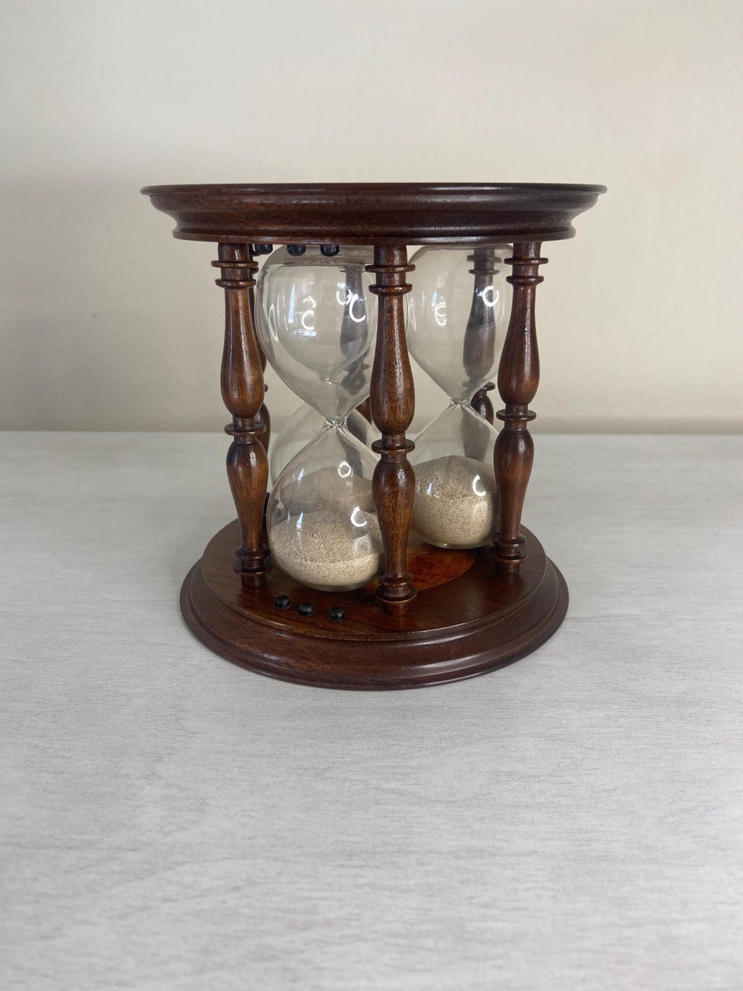 Beauritful 1950s Vintage Mahogany Triple One | Two | Three Minute ...