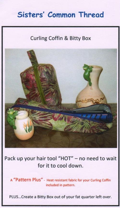 Curling Coffin & Bitty Box Sewing Pattern by Sisters Common Thread #124 ...