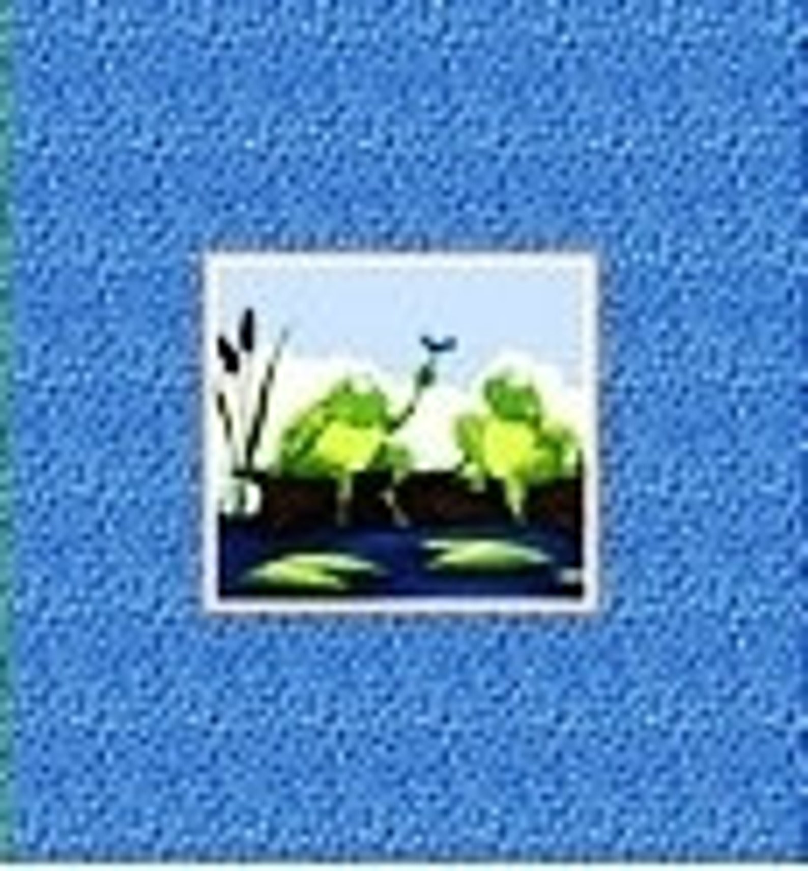 PAUL the Frog and SHELDON the Turtle - 100% Cotton Print Fabric ...