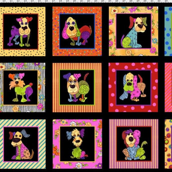 Dog Fabric Panels - Etsy